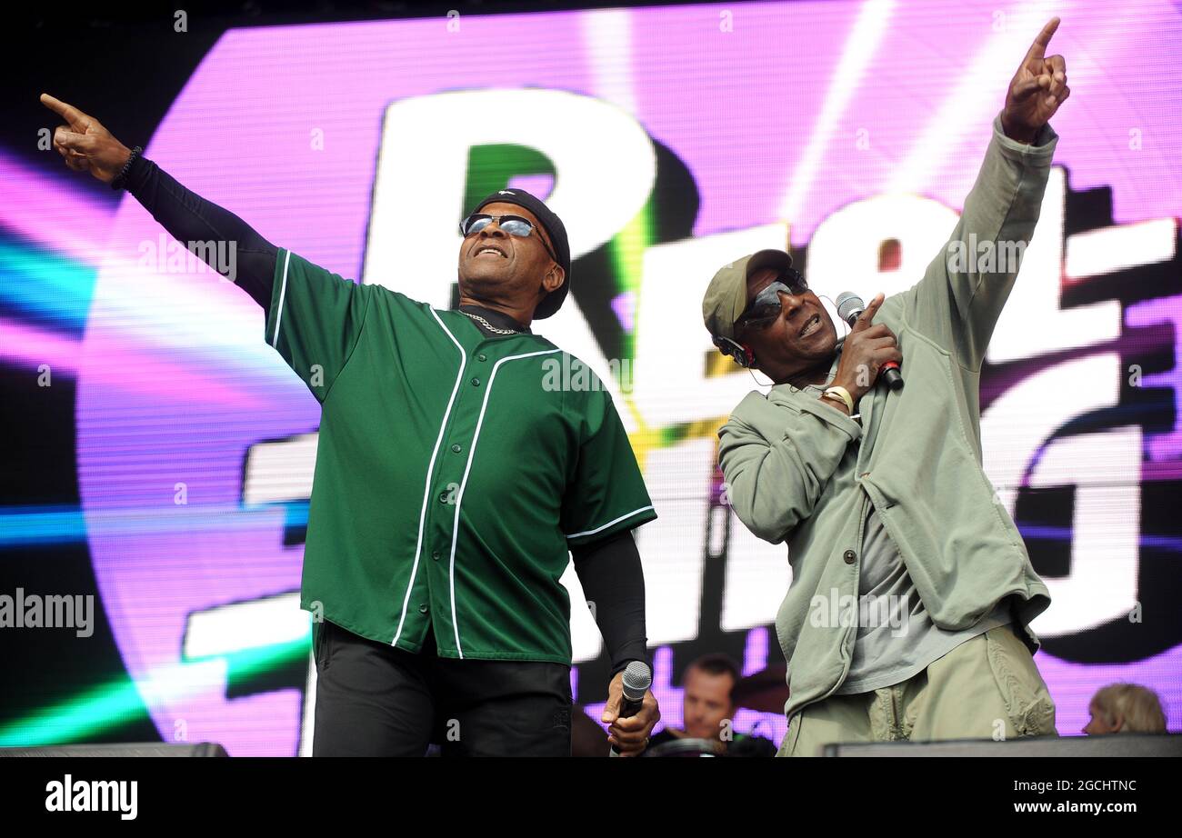 The Real Thing performing at Lets Rock Leeds , Leeds Stock Photo - Alamy