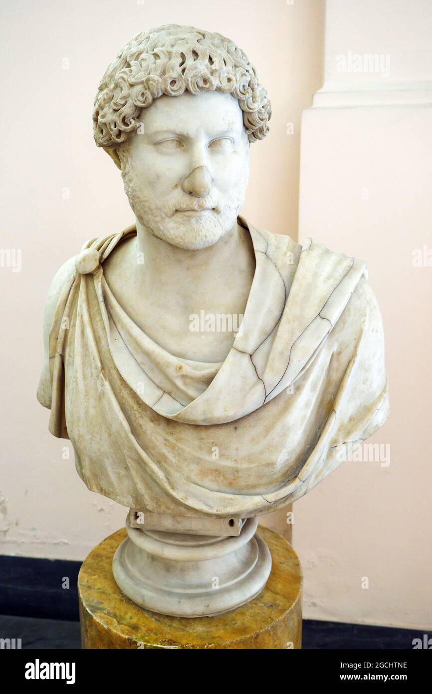 Hadrian 76 138 roman emperor 117 138 hi-res stock photography and ...