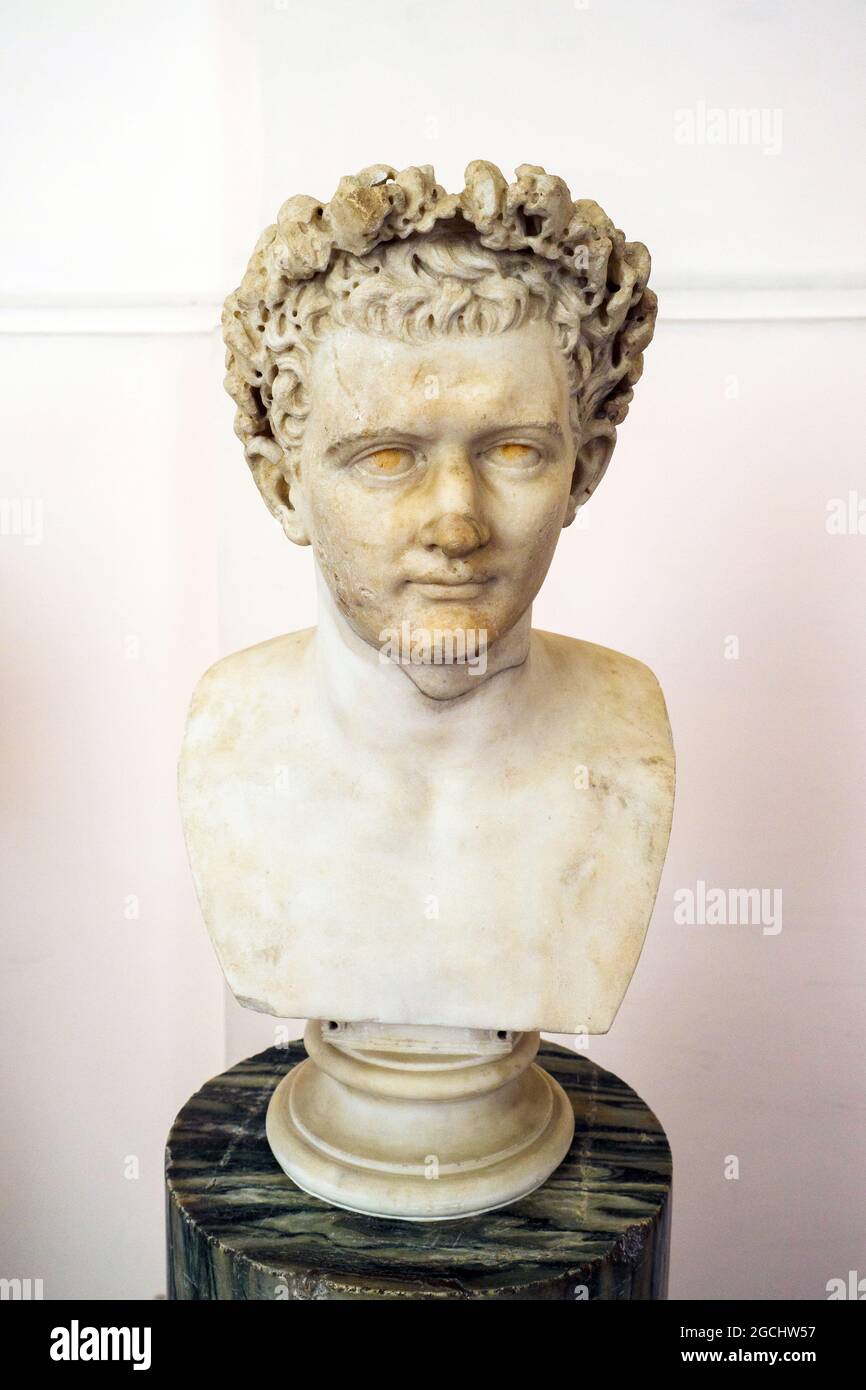 Titus Flavius Domitianus (51 BC-96 AD) - Roman Emperor from 81-96 AD ...