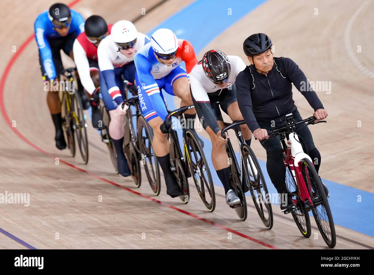 Shizuoka, Japan. 8th Aug, 2021. Rayan Helal (FRA), Yuta Wakimoto (JPN ...
