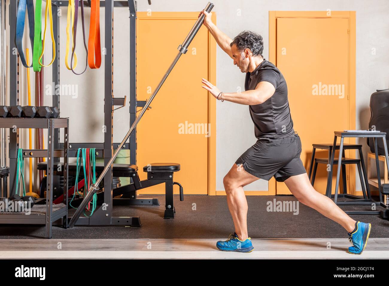 Exercise bar hi-res stock photography and images - Alamy