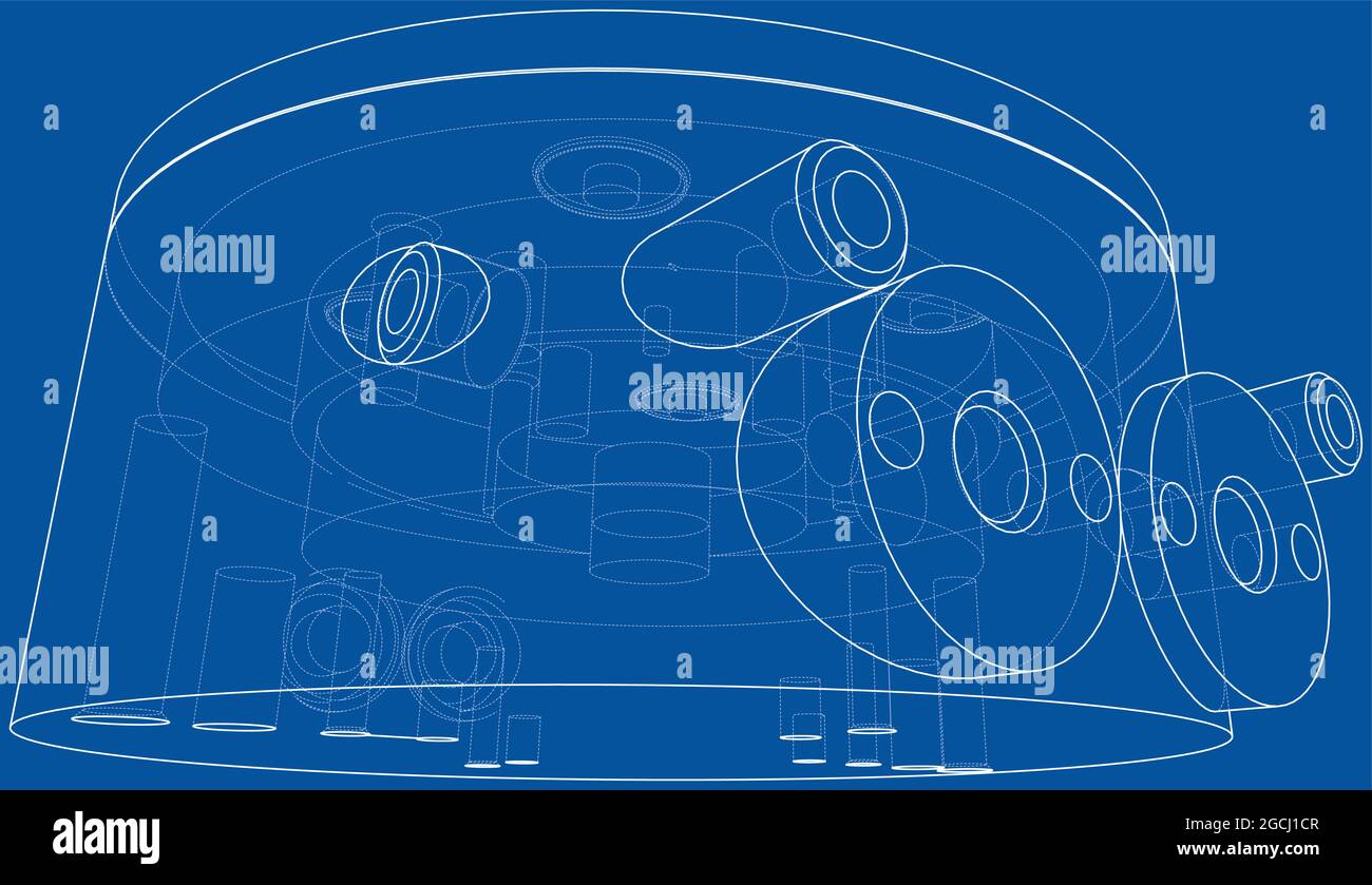 Abstract industry object concept. Vector Stock Vector Image & Art - Alamy