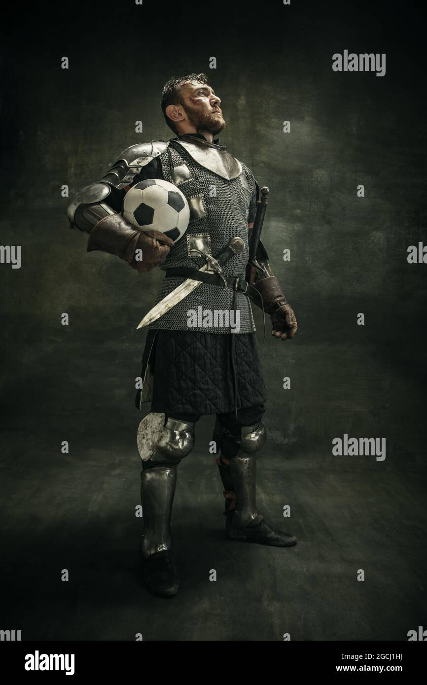 Medieval football painting hi-res stock photography and images - Alamy