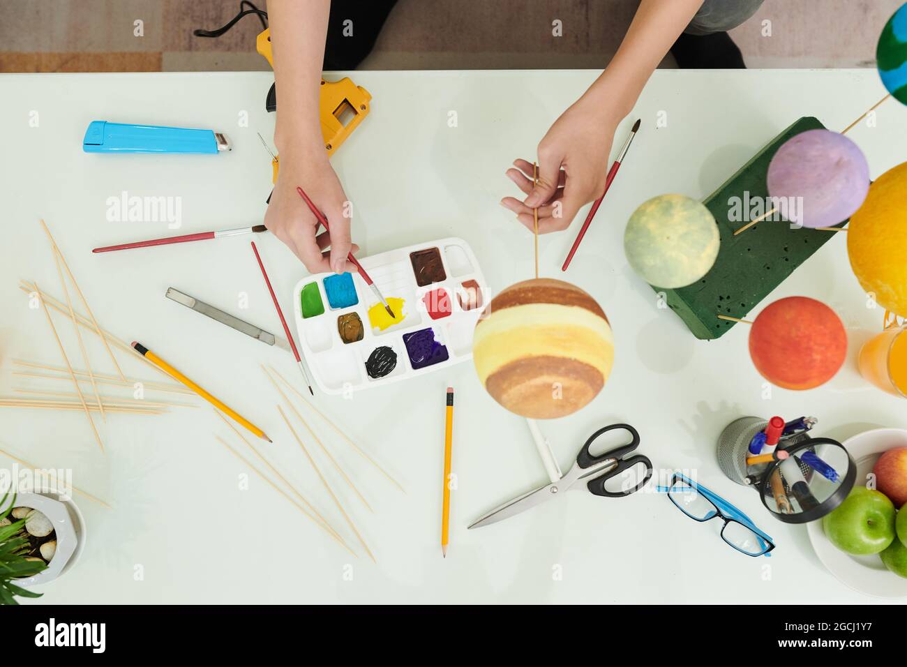 Planets Jupiter Styrofoam Model