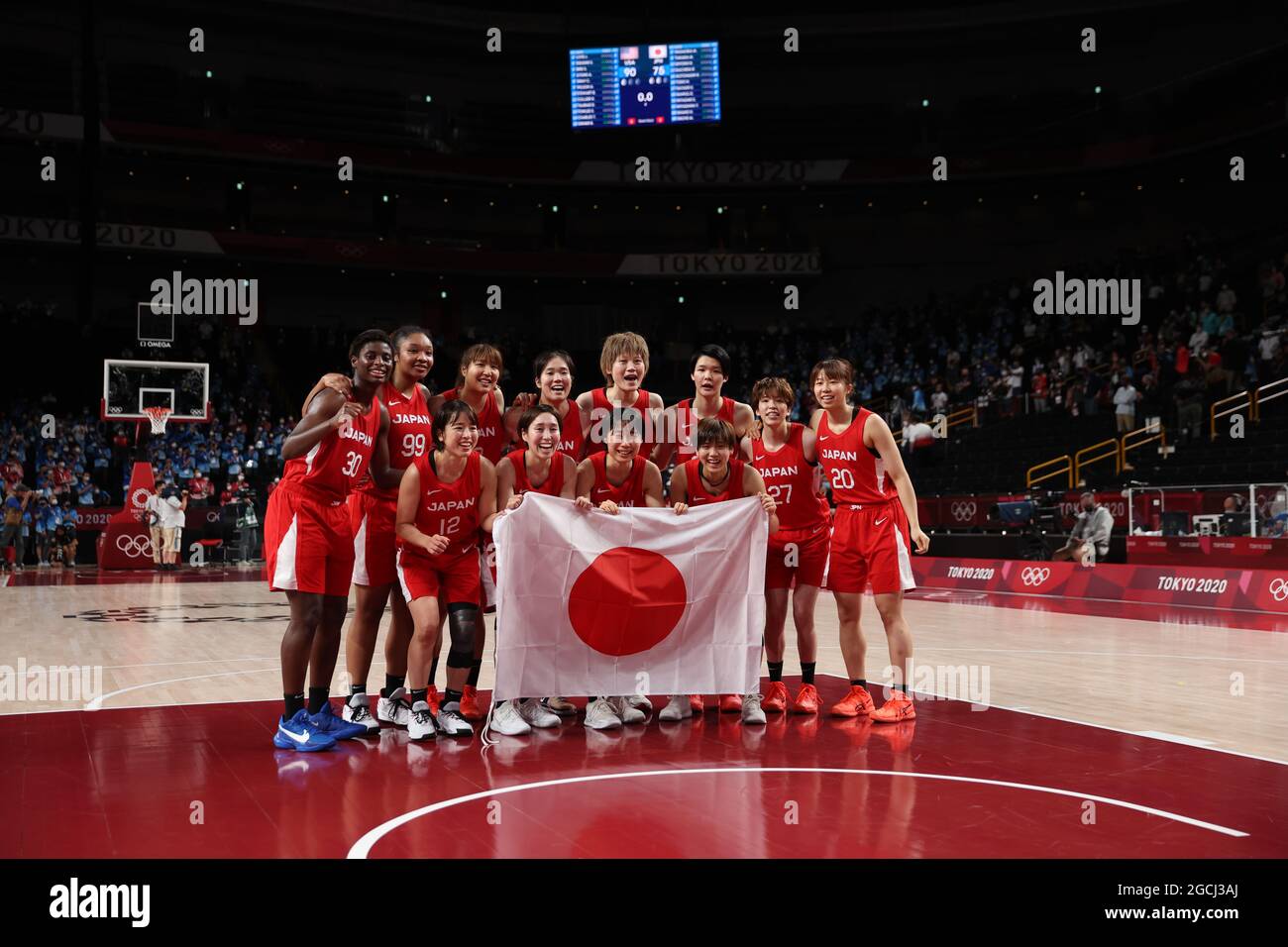 Japan women's team group (JPN), AUGAST 8, 2021 - Basketball : Women's ...
