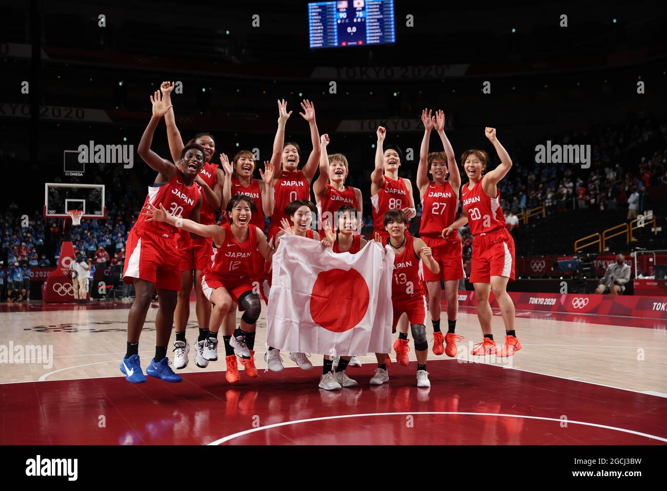 Japan women's team group (JPN), AUGAST 8, 2021 - Basketball : Women's ...