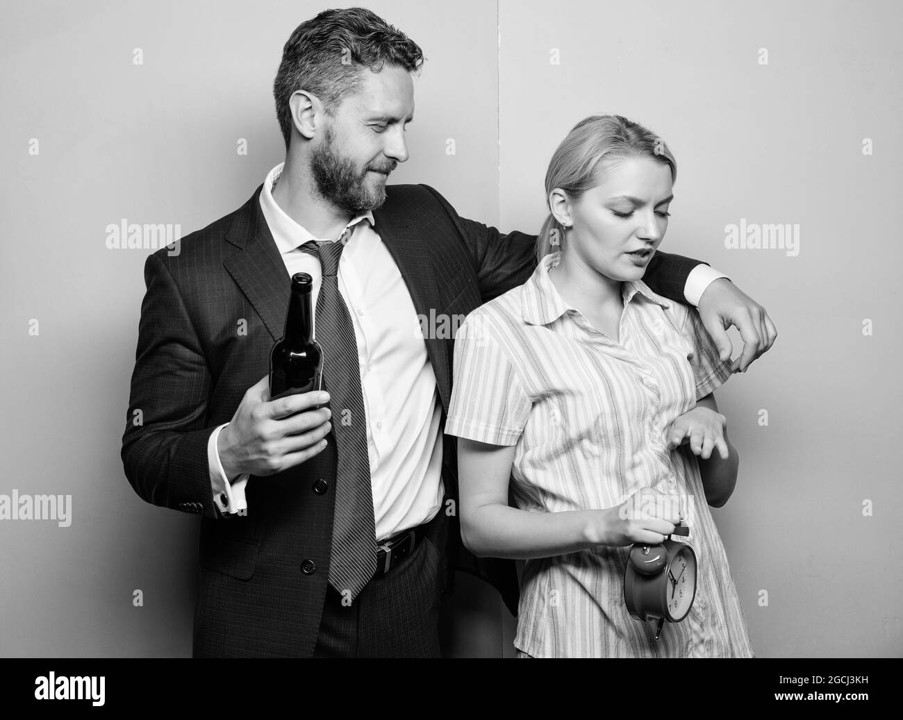 Drunk woman angry Black and White Stock Photos & Images - Alamy