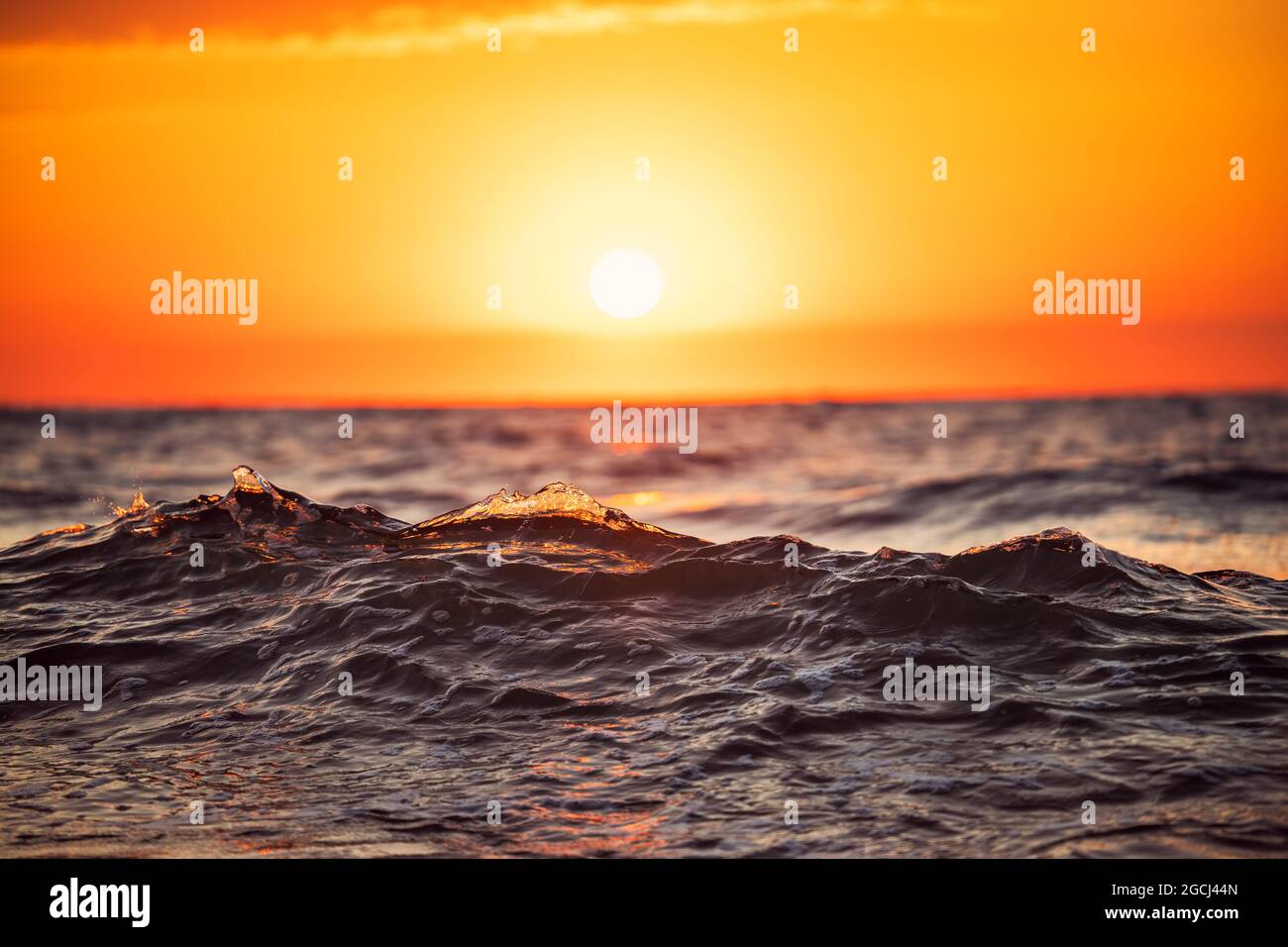 Closeup shot sea waves hi-res stock photography and images - Alamy