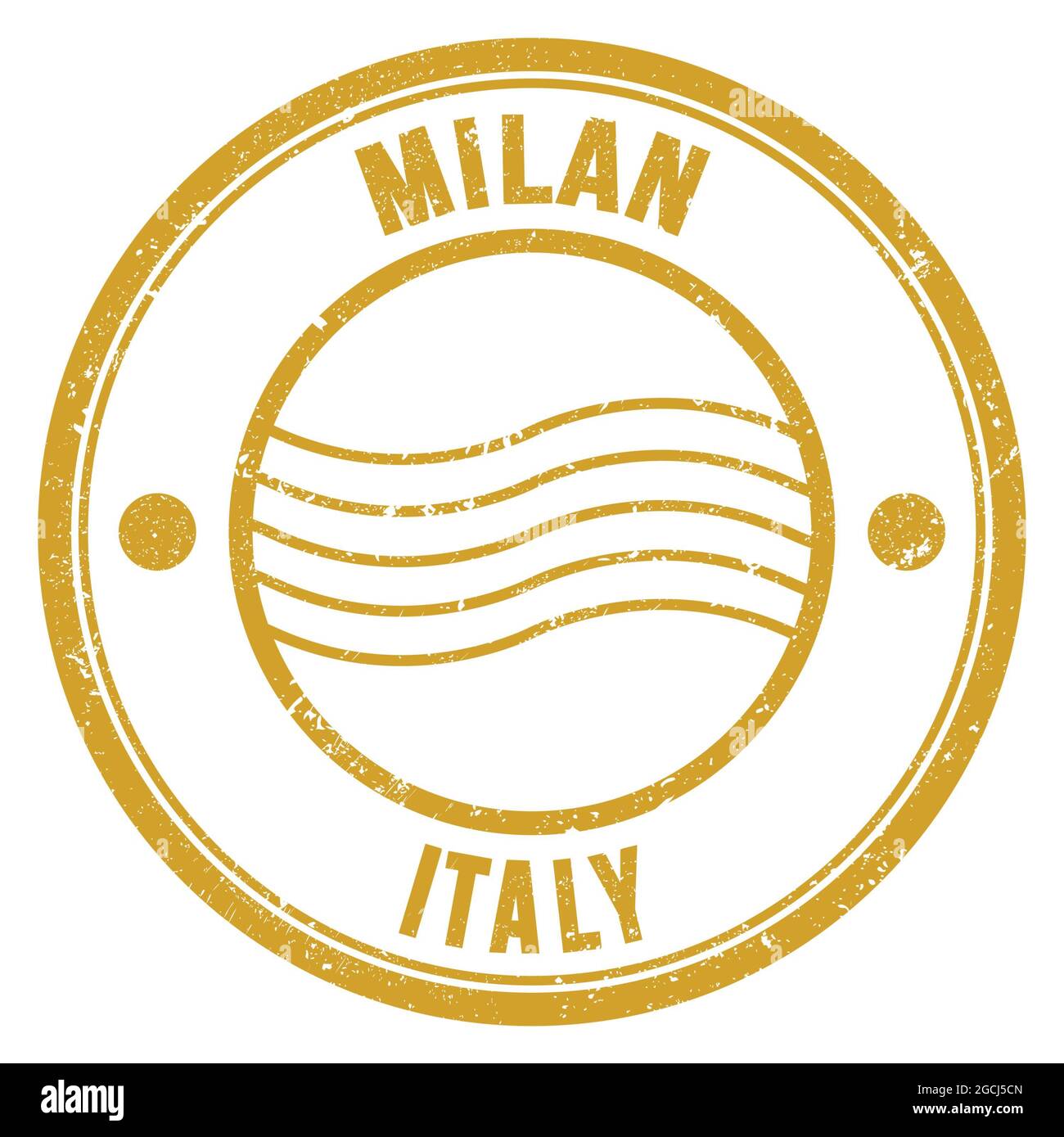 Milan stamp italy Cut Out Stock Images & Pictures - Alamy