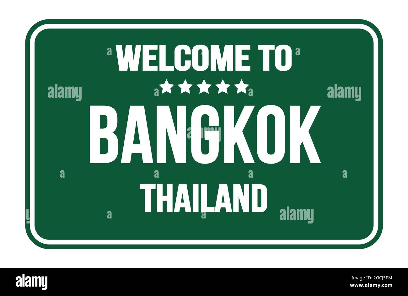 Welcome to thailand stamp hi-res stock photography and images - Alamy