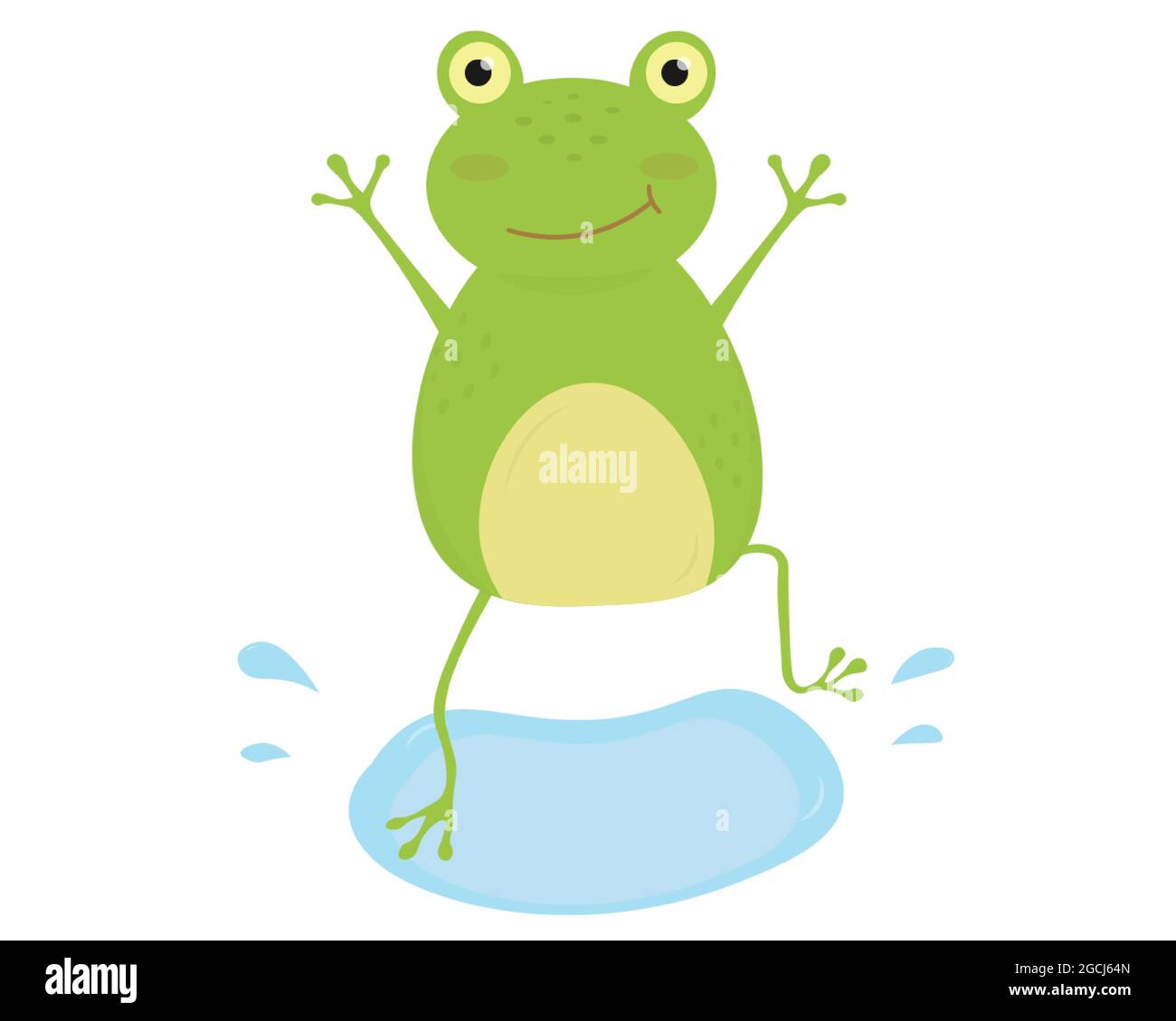 Puddle Cartoon High Resolution Stock Photography and Images - Alamy