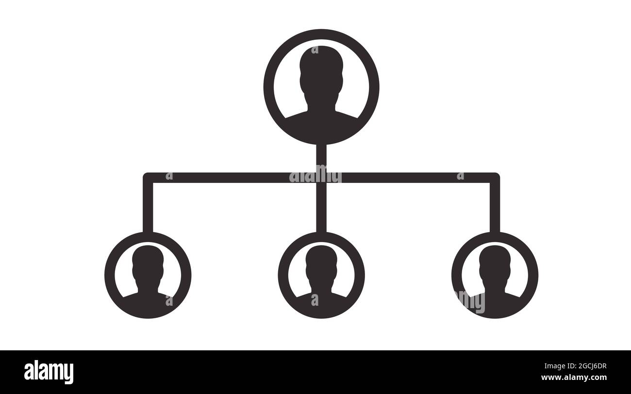 Network Icon. Vector editable black and white illustration Stock Vector ...