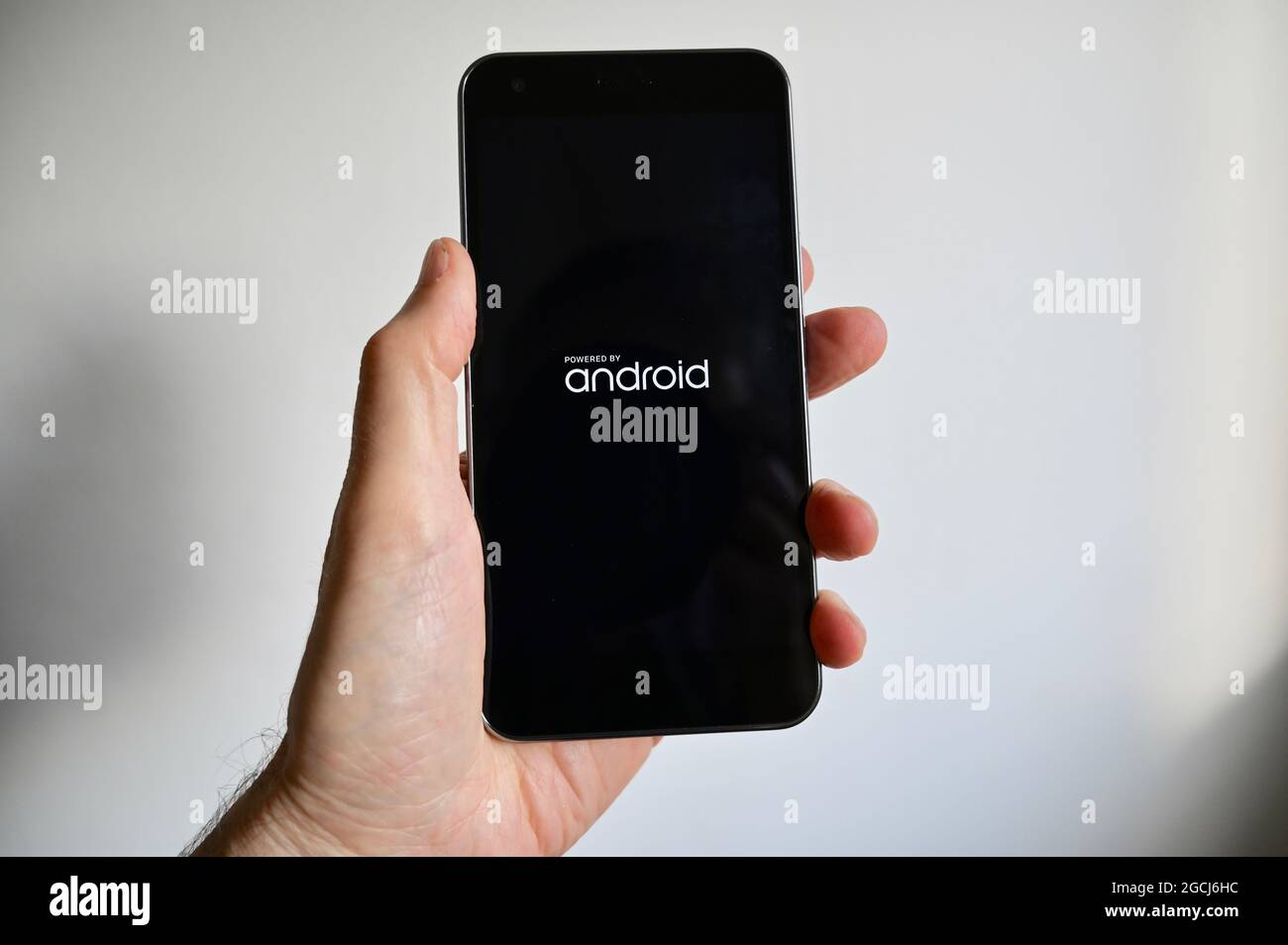 Android mobile phone screen Stock Photo - Alamy