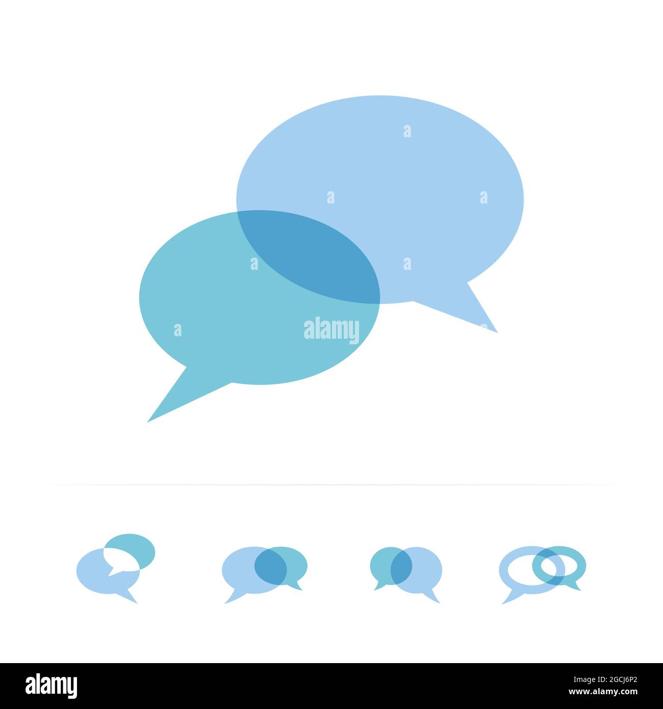 Chat talk speak icon, communication consulting logo, answer dialogue ...