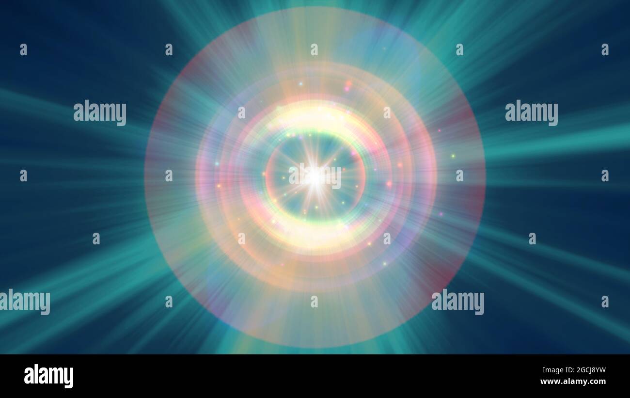 atom light ray glow abstract, 3d render illustration Stock Photo - Alamy
