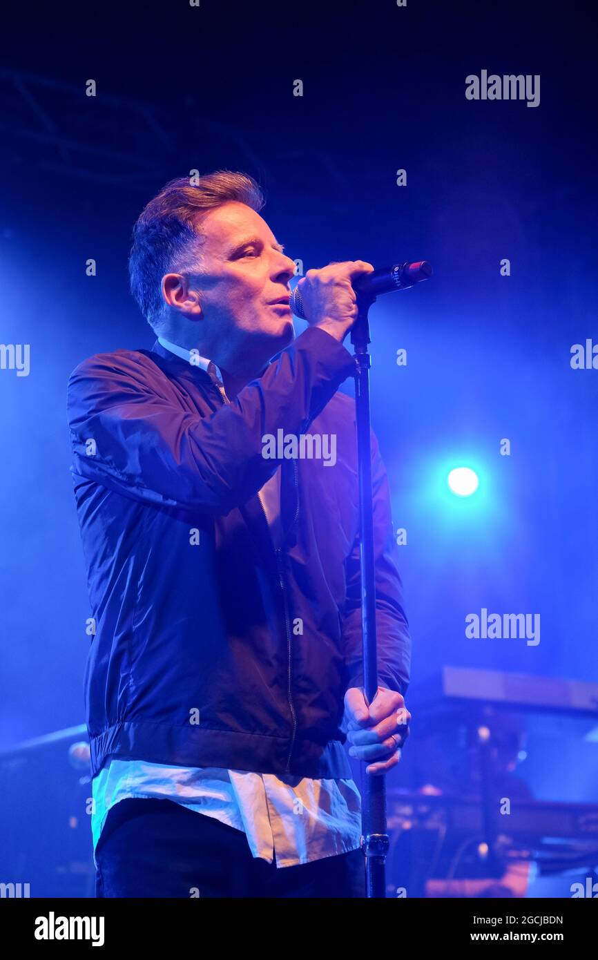 Ricky Ross of Deacon Blue performing at the Wickham Festival, Hampshire ...