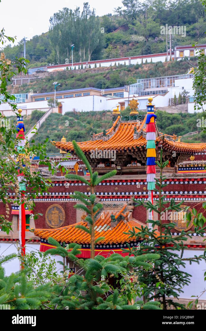 Qinghai taer temple hi-res stock photography and images - Alamy