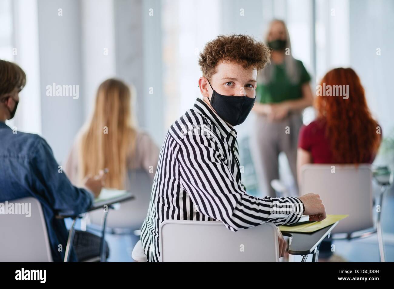 Education in the new normal hi-res stock photography and images - Alamy