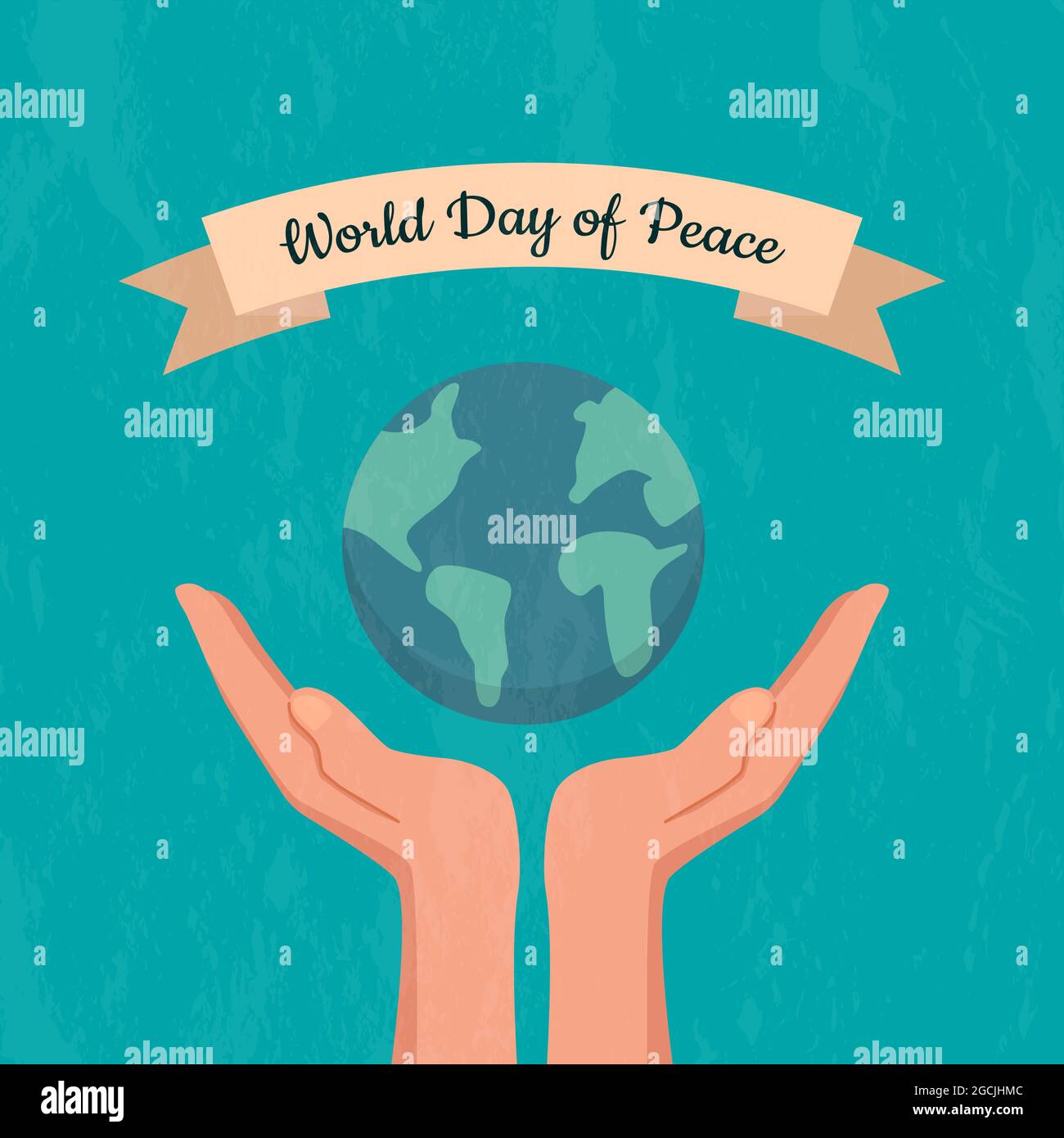 Hands support the planet earth, take care Stock Vector Image & Art - Alamy