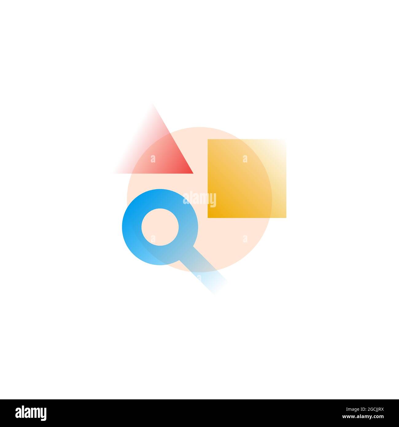 Categories. Vector icon in gradient style. Editable illustration Stock ...