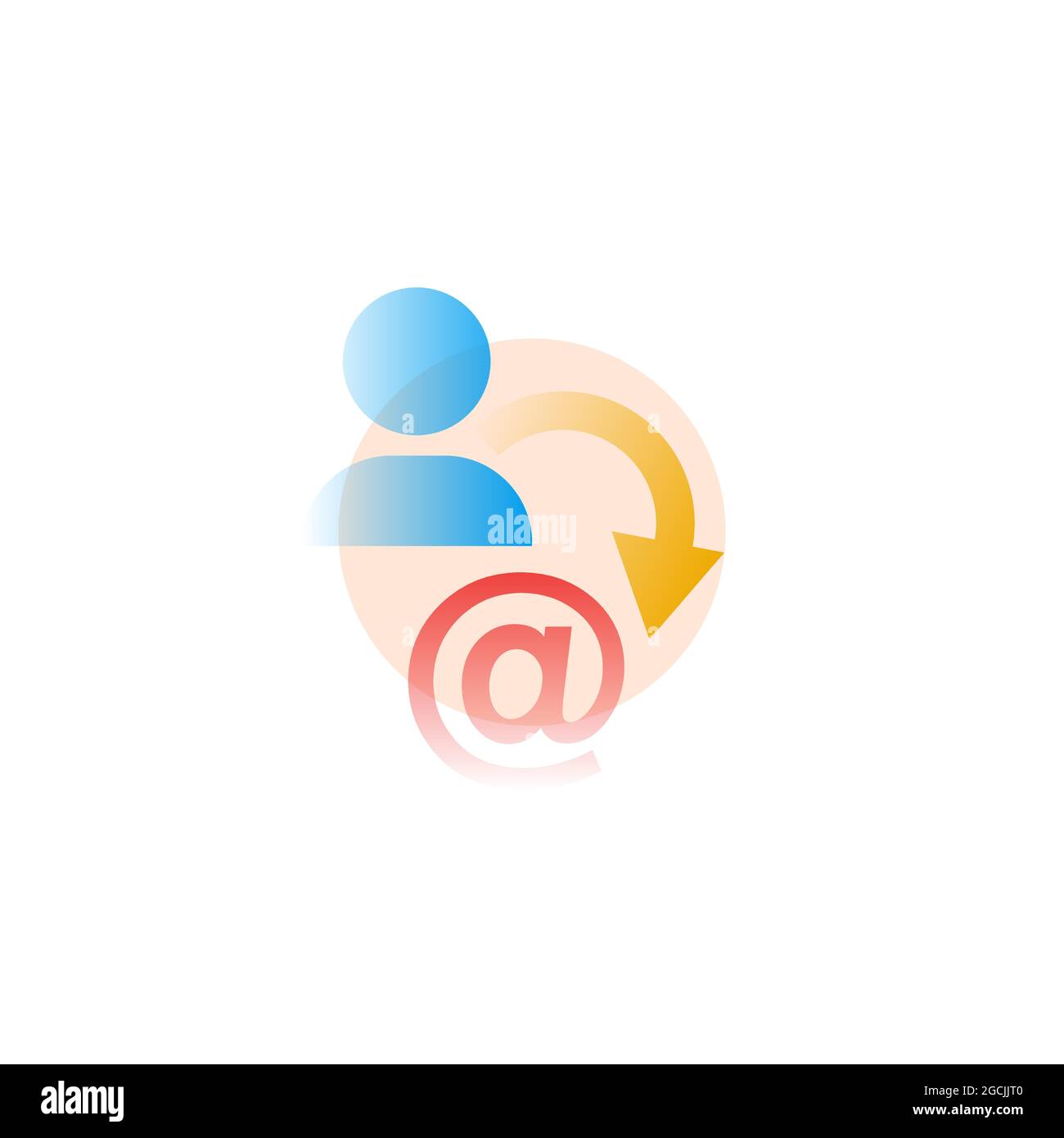 Change name. Vector icon in gradient style Stock Vector Image & Art - Alamy