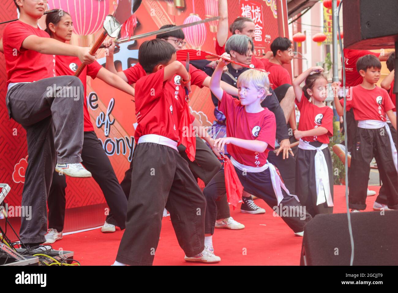 GEORGETOWN, MALAYSIA - Feb 02, 2020: A closeup shot of a traditional ...