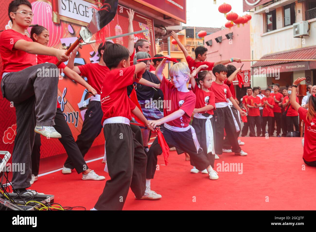 GEORGETOWN, MALAYSIA - Feb 02, 2020: A closeup shot of a traditional ...