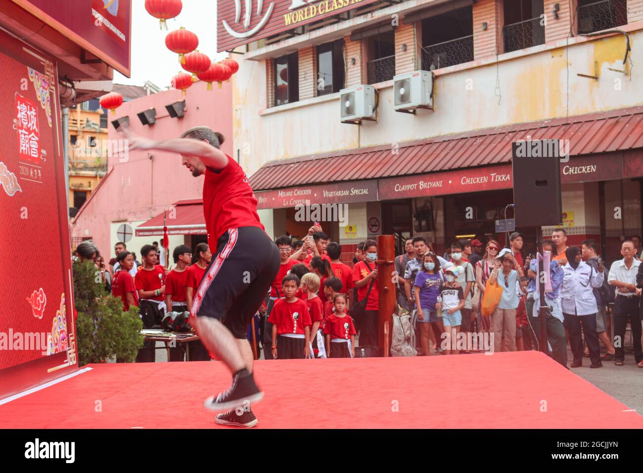 GEORGETOWN, MALAYSIA - Feb 02, 2020: A closeup shot of a traditional ...