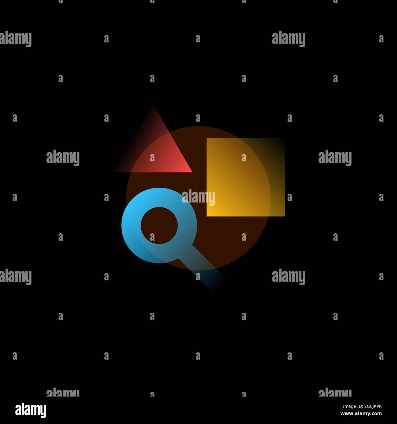 Categories. Vector icon in gradient style. Editable illustration Stock ...