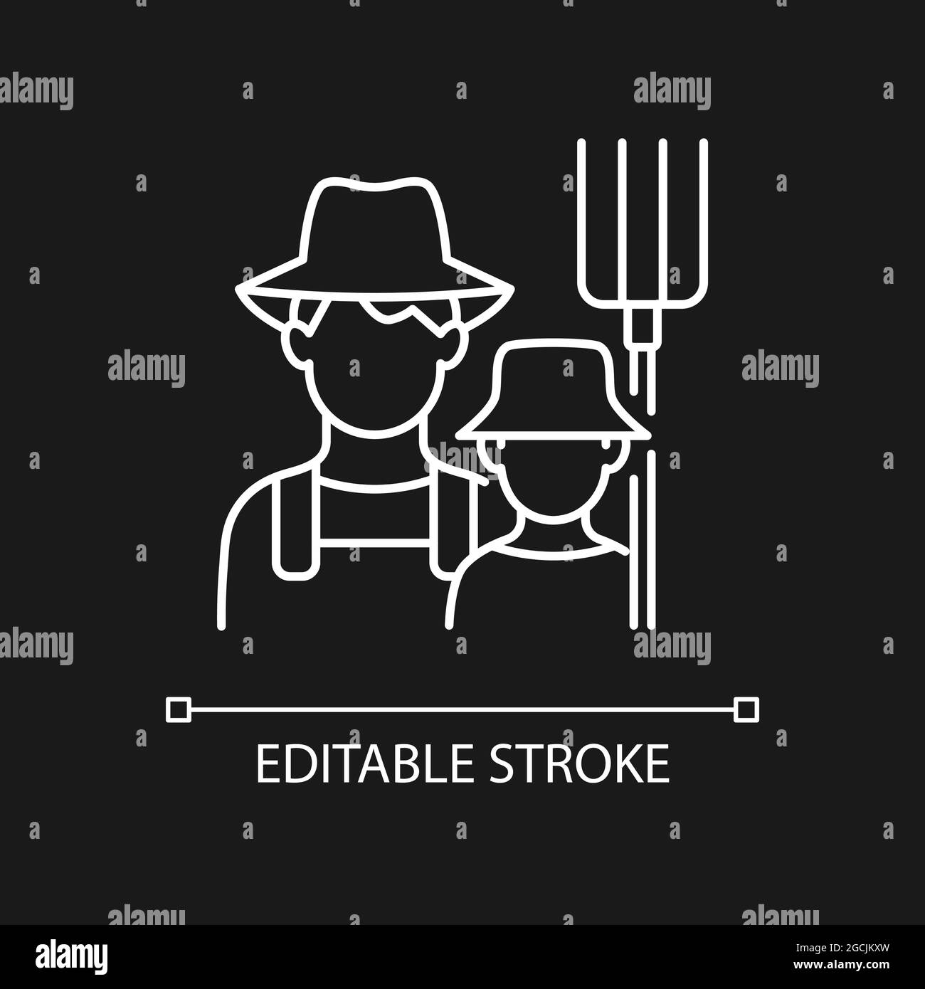 Subsistence farming white linear icon for dark theme Stock Vector Image ... Subsistence farming white linear icon for dark theme Stock Vector Image ...