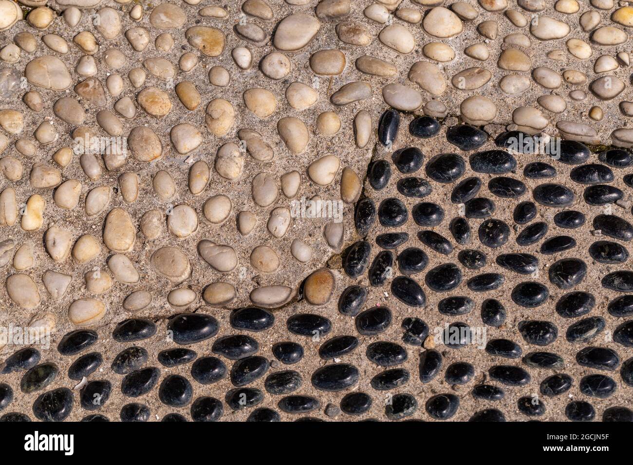 cobblestone, detail, Isola Bella, Stresa, Lake Maggiore, Piedmont ...