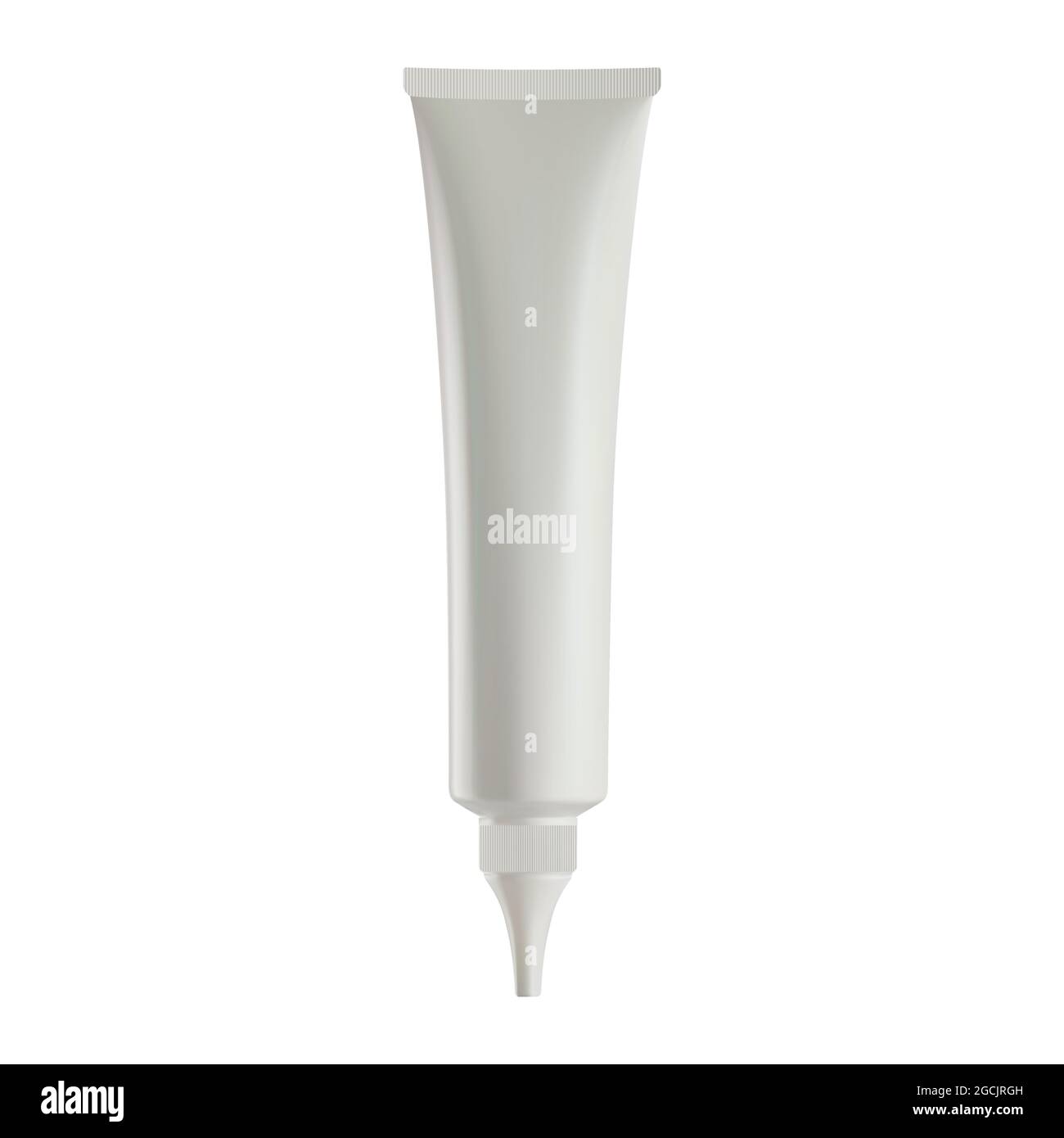 Ointment tube. Glue packaging, cyanoacrylate gel mockup. Small ...