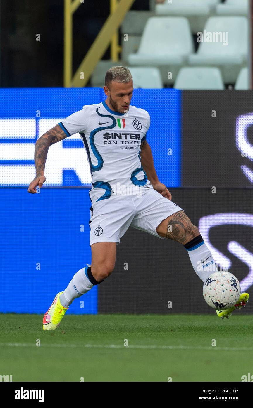 Federico Dimarco (Inter) during the Italian Friendly Match match between Parma 0-0-2 Inter at ...