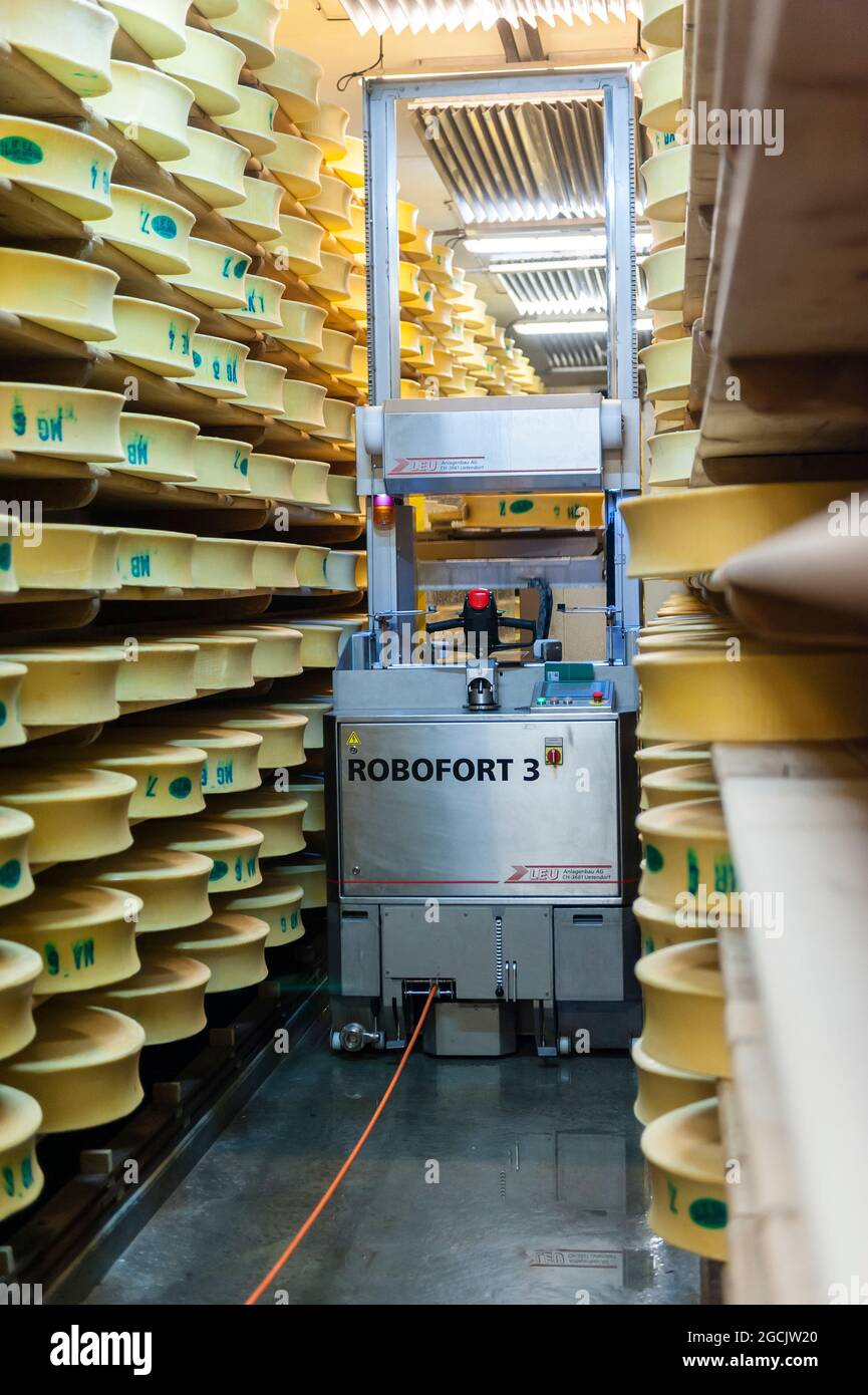Cheese rotating robot hi-res stock photography and images - Alamy