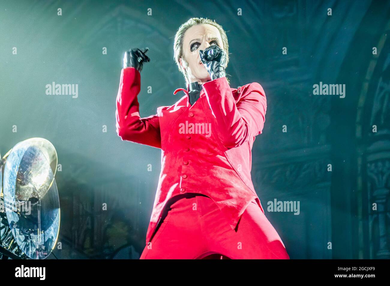 LONDON, UNITED KINGDOM - Nov 22, 2019: A Swedish singer Tobias Forge in ...