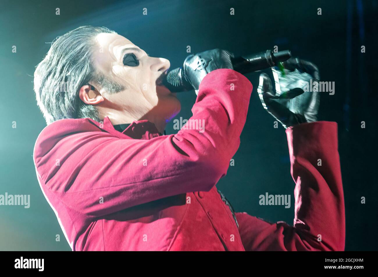 LONDON, UNITED KINGDOM - Nov 22, 2019: A Swedish singer Tobias Forge in ...