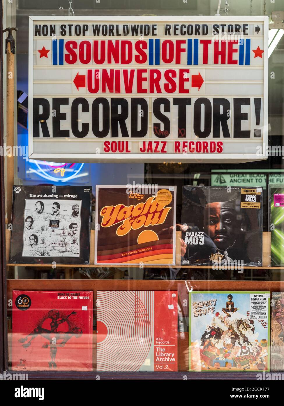 London Soho Record Shop Store - Sounds of the Universe record shop in ...