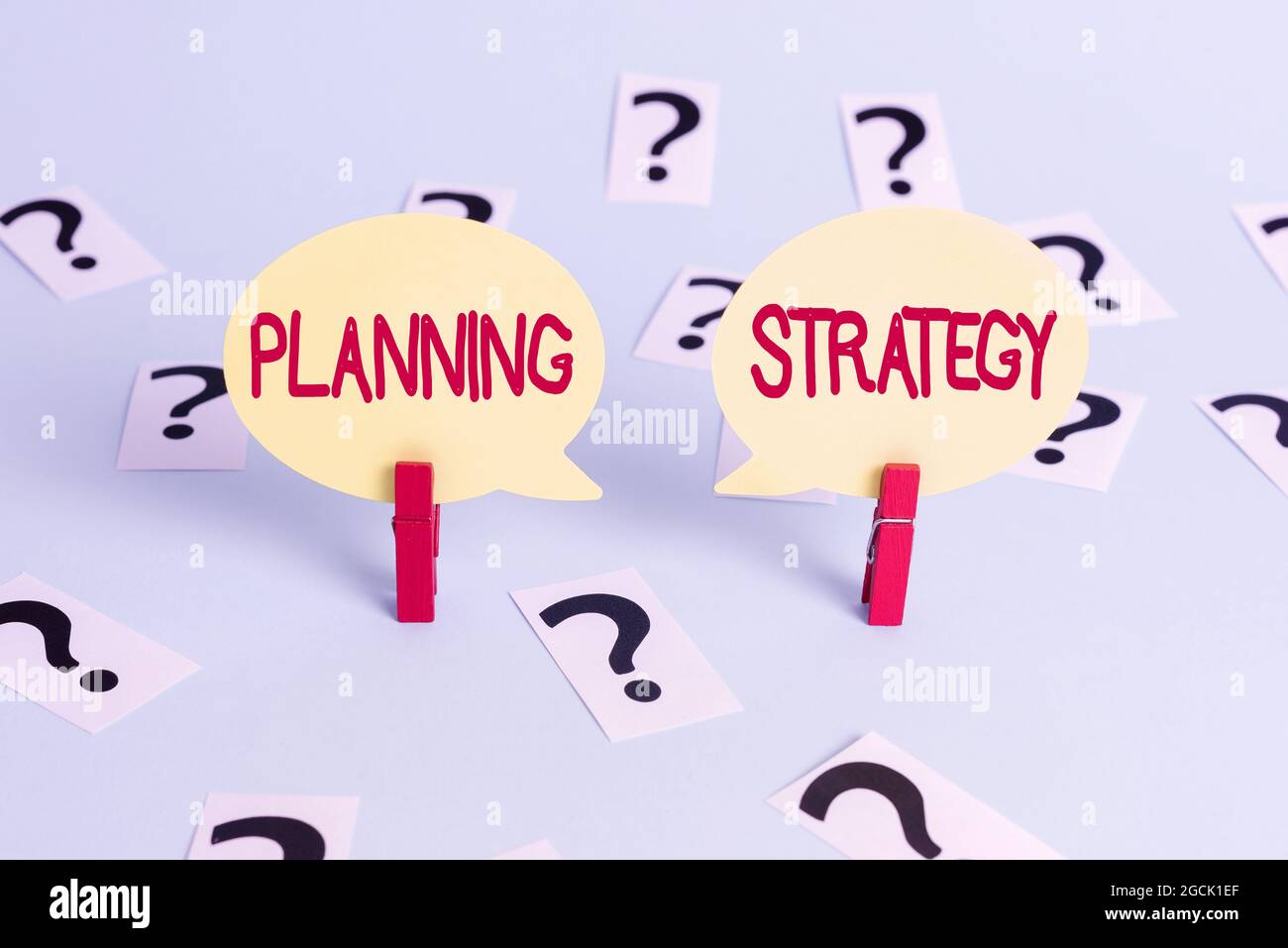 Sign displaying Planning Strategy. Business idea systematic process of ...