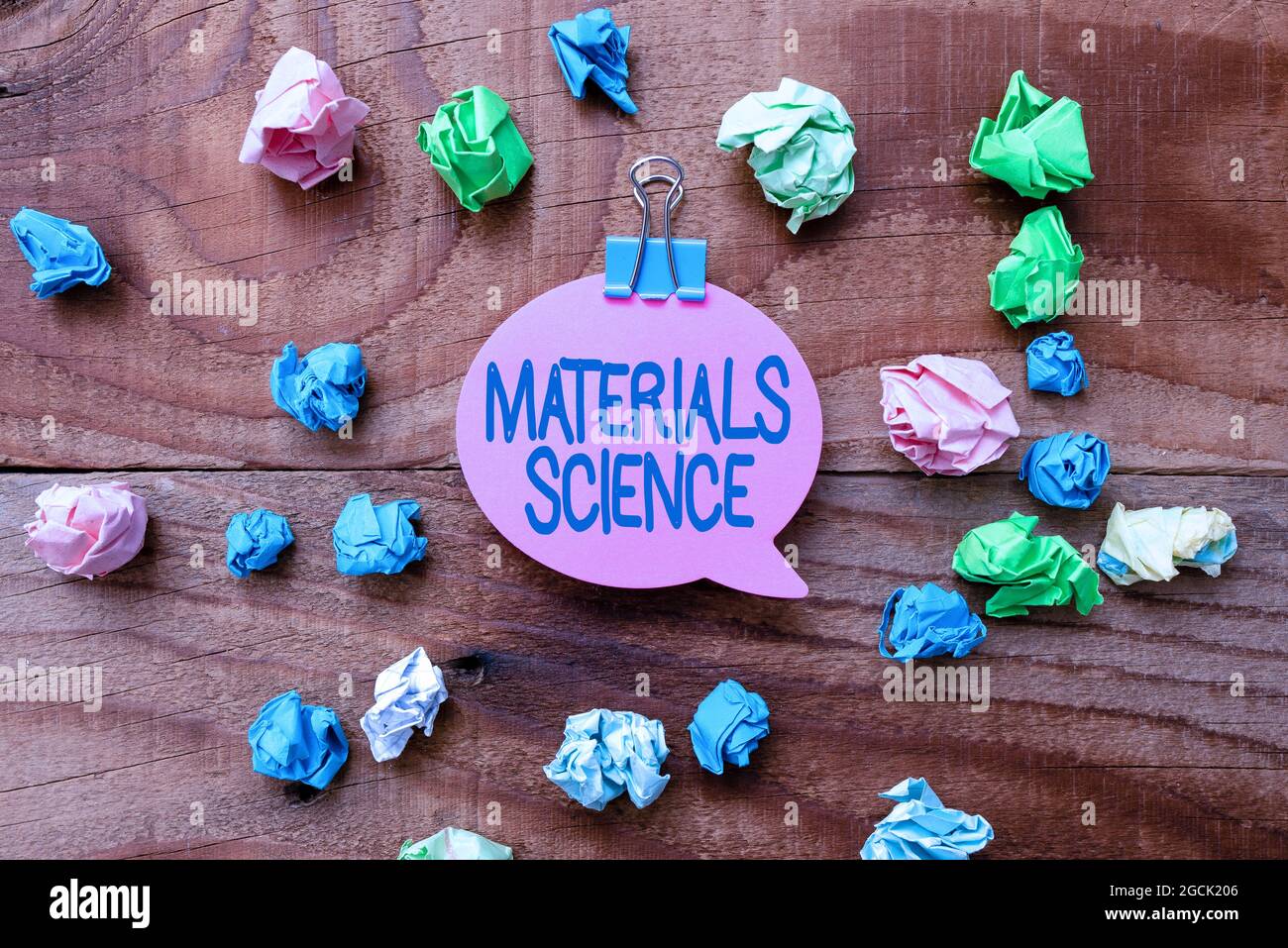 Text showing inspiration Materials Science. Conceptual photo ...