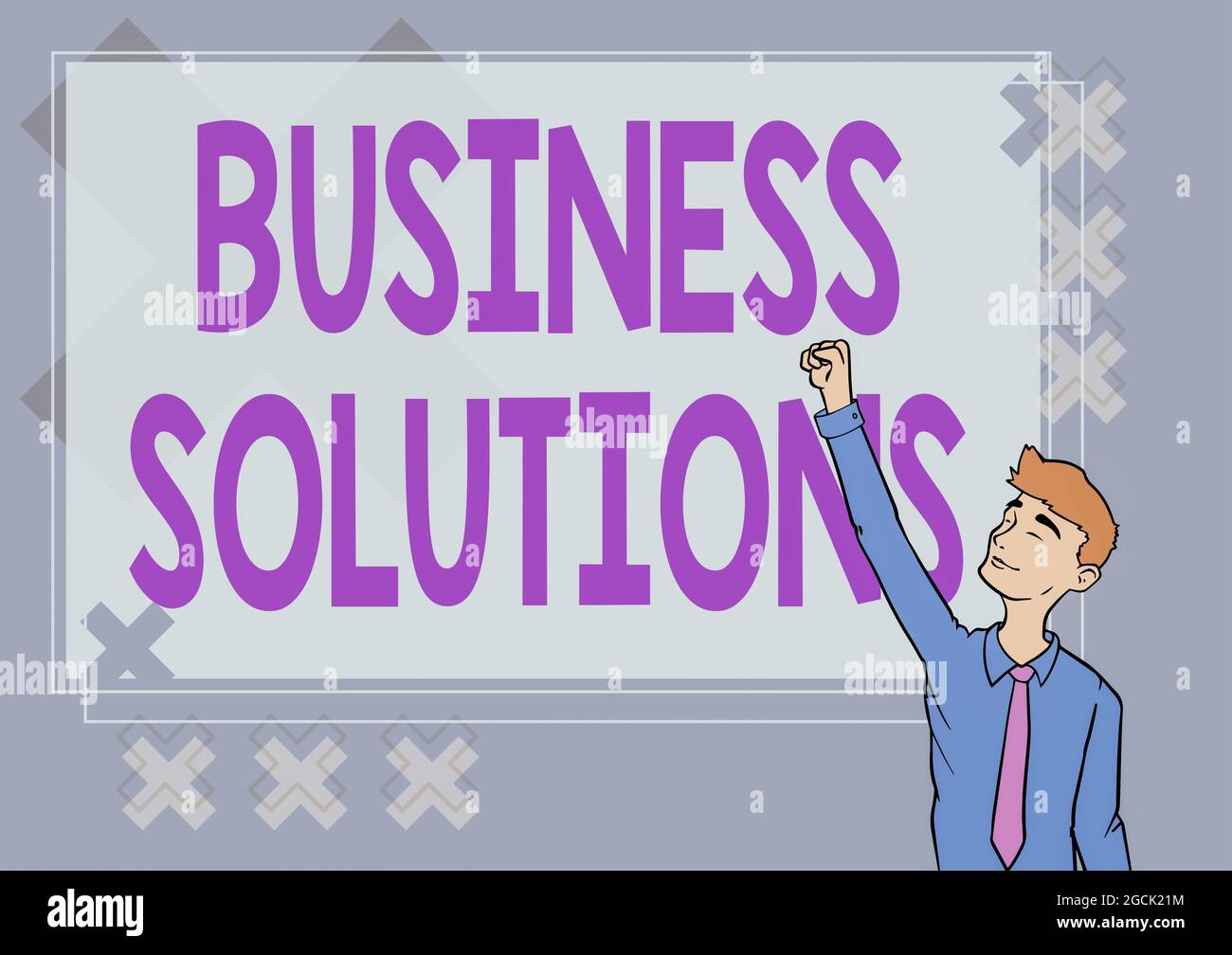 Inspiration showing sign Business Solutions. Internet Concept ideas ...