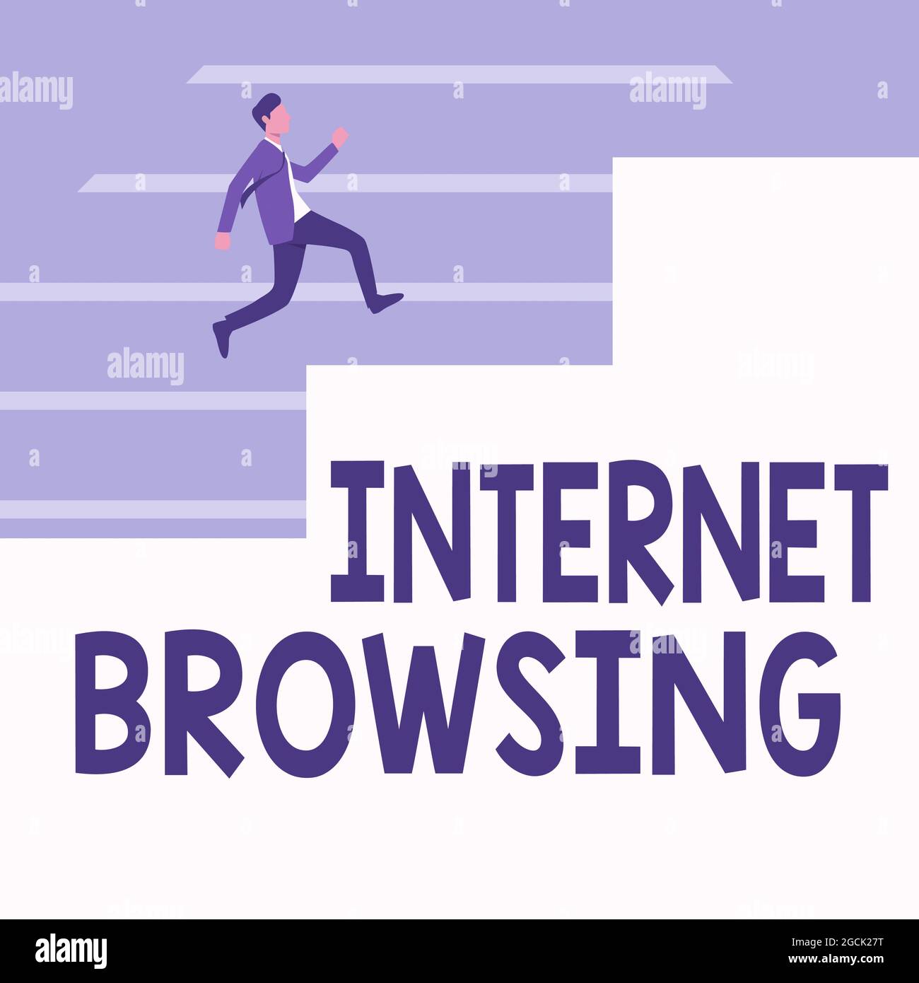 Text sign showing Internet Browsing. Business concept Act of looking ...