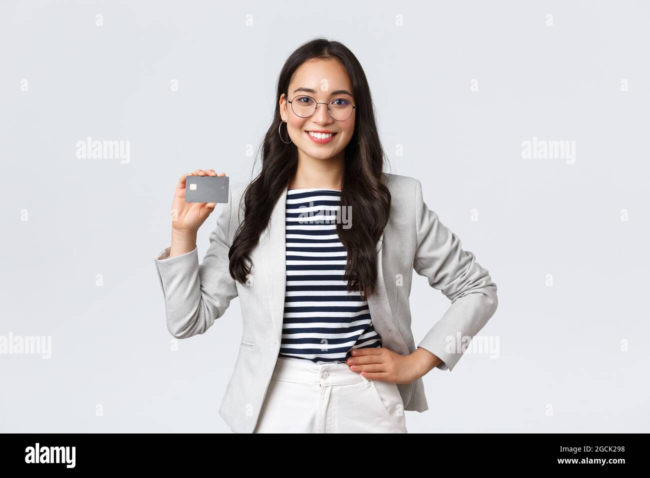 Korean bank clerk hi-res stock photography and images - Alamy