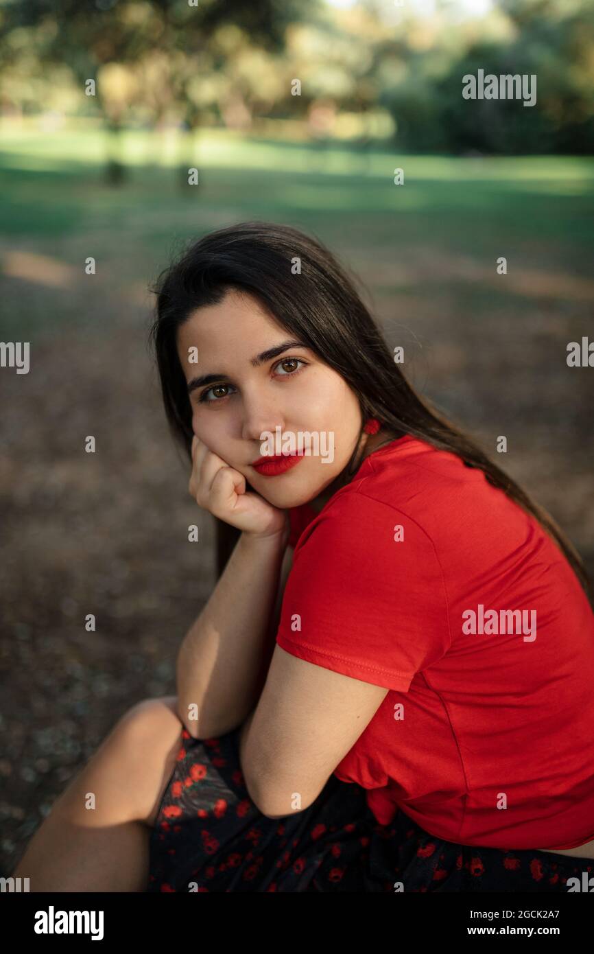 Female chilling hi-res stock photography and images - Alamy
