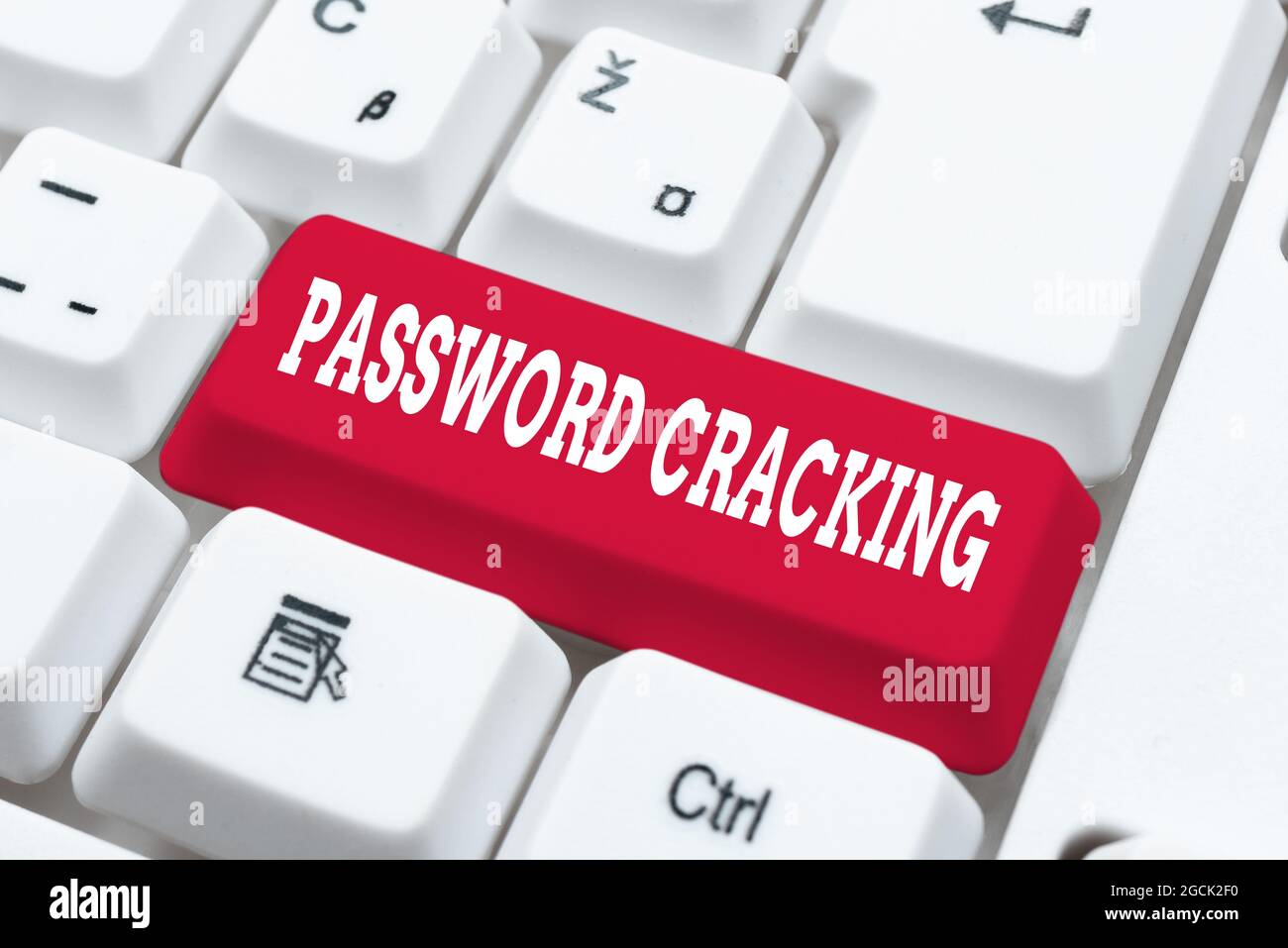 Text caption presenting Password Cracking. Internet Concept measures ...