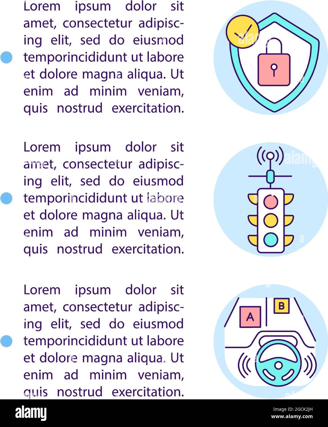 Smart traffic management Stock Vector Images - Alamy