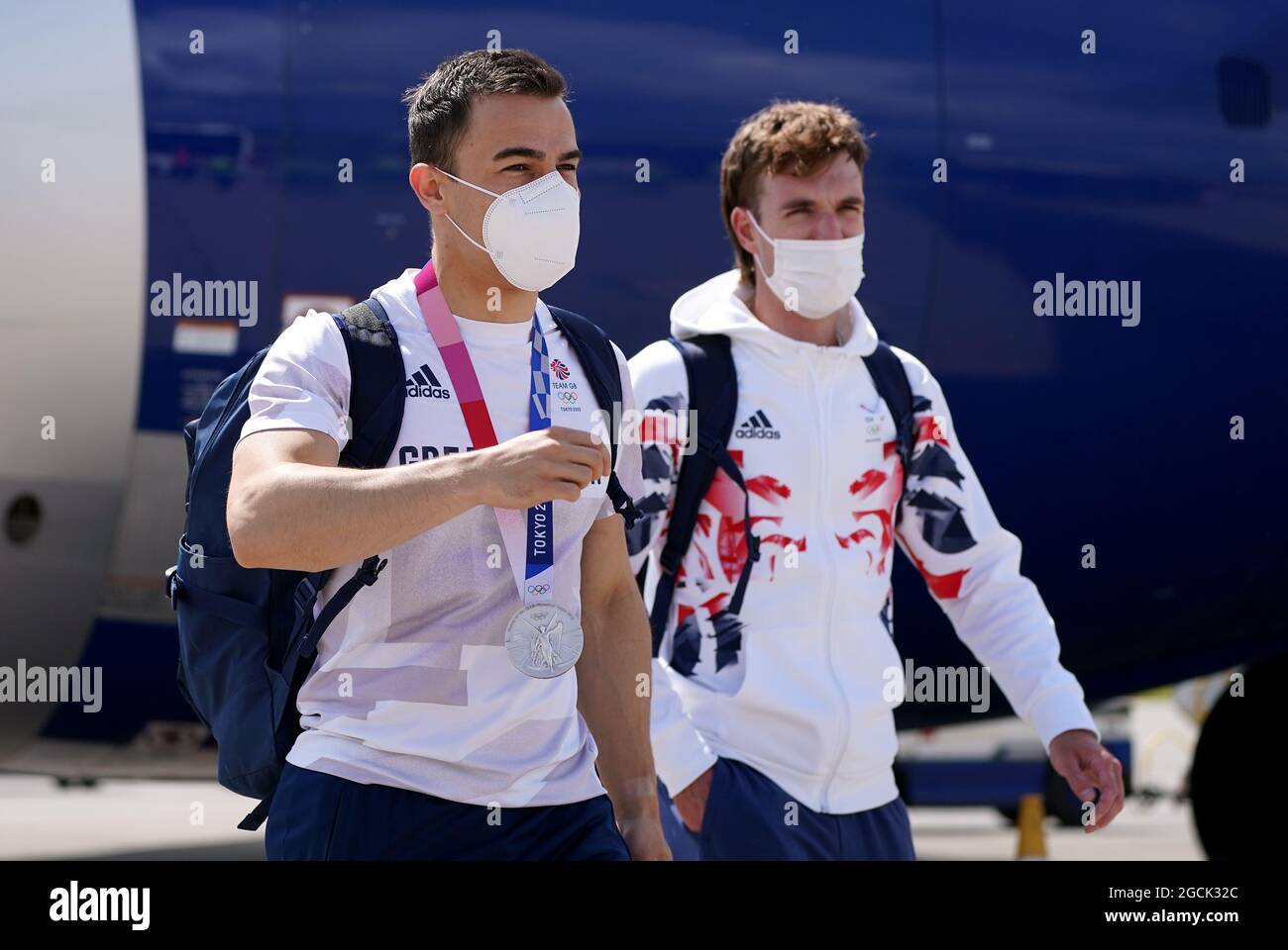 Great Britain's Ryan Owens arrives at Heathrow Airport, London ...