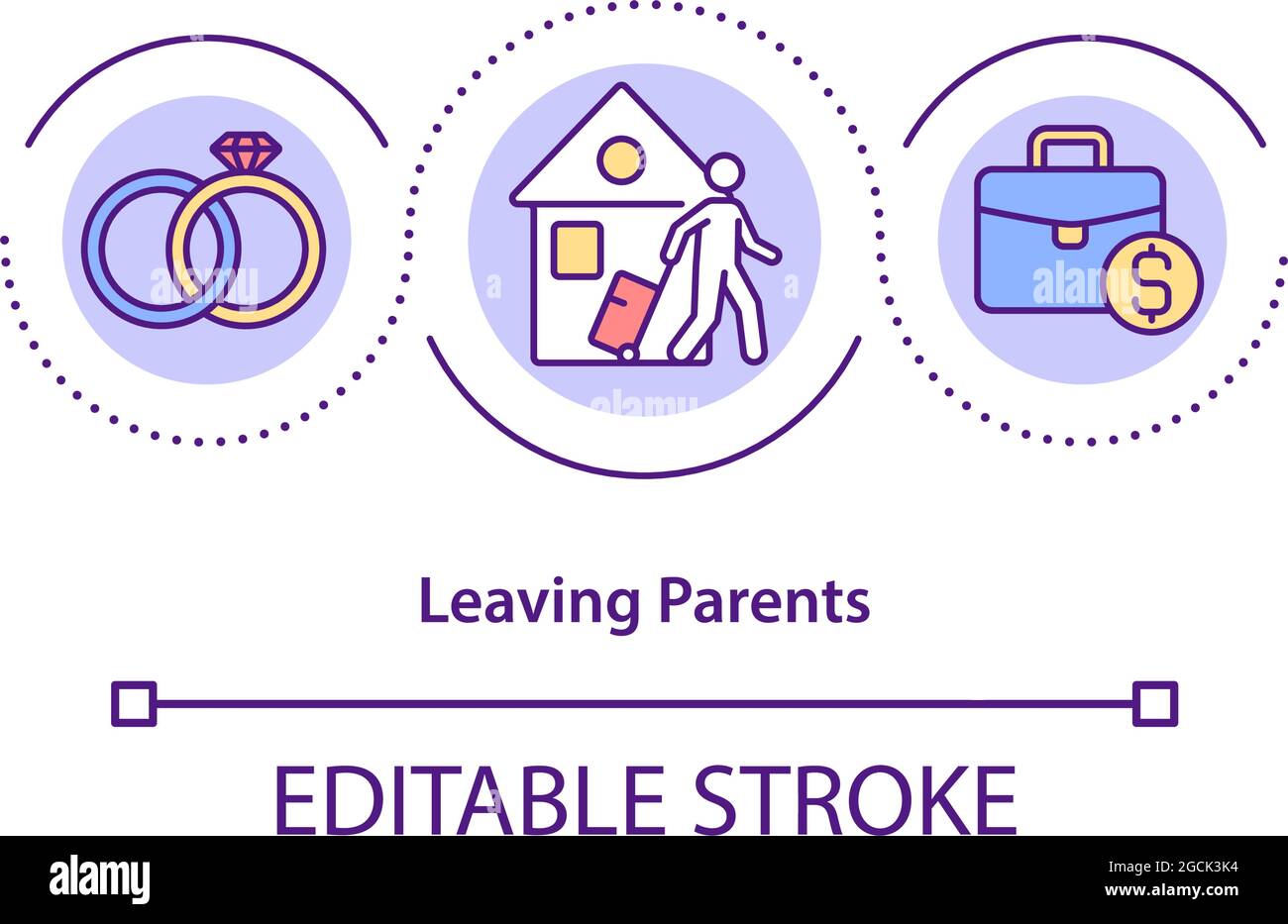 Adulthood concept Cut Out Stock Images & Pictures - Alamy