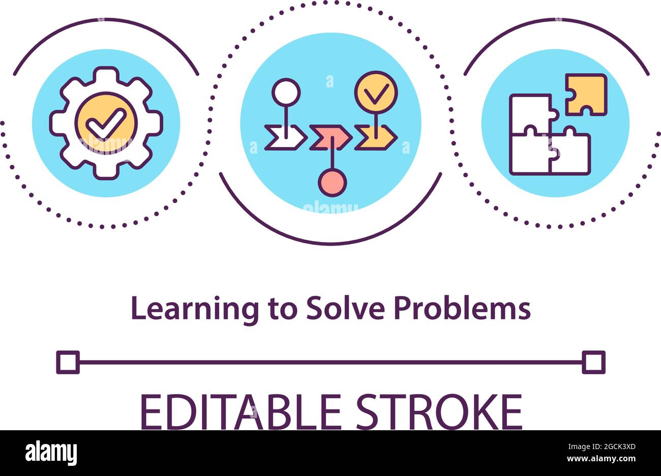 Problems learn Stock Vector Images - Alamy