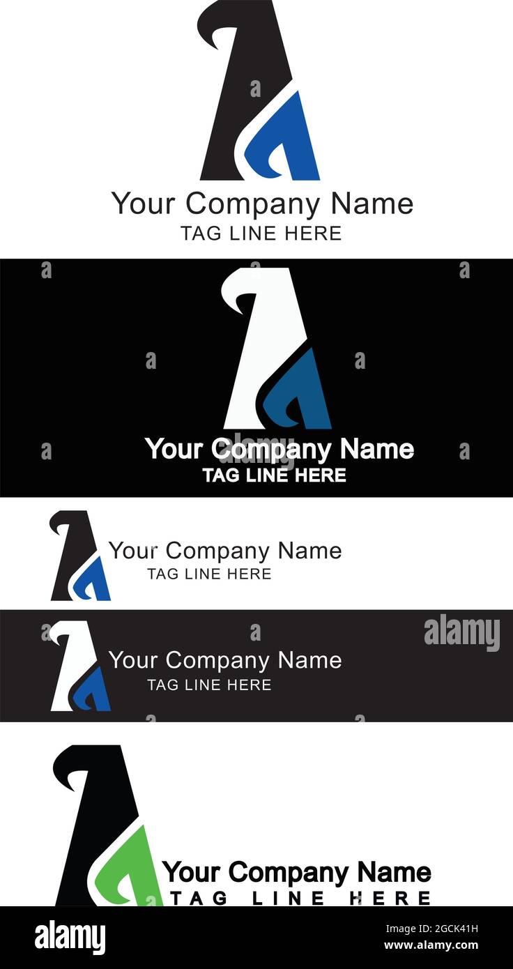 Letter logo,symbol logo,A letter logo Stock Vector Image & Art - Alamy