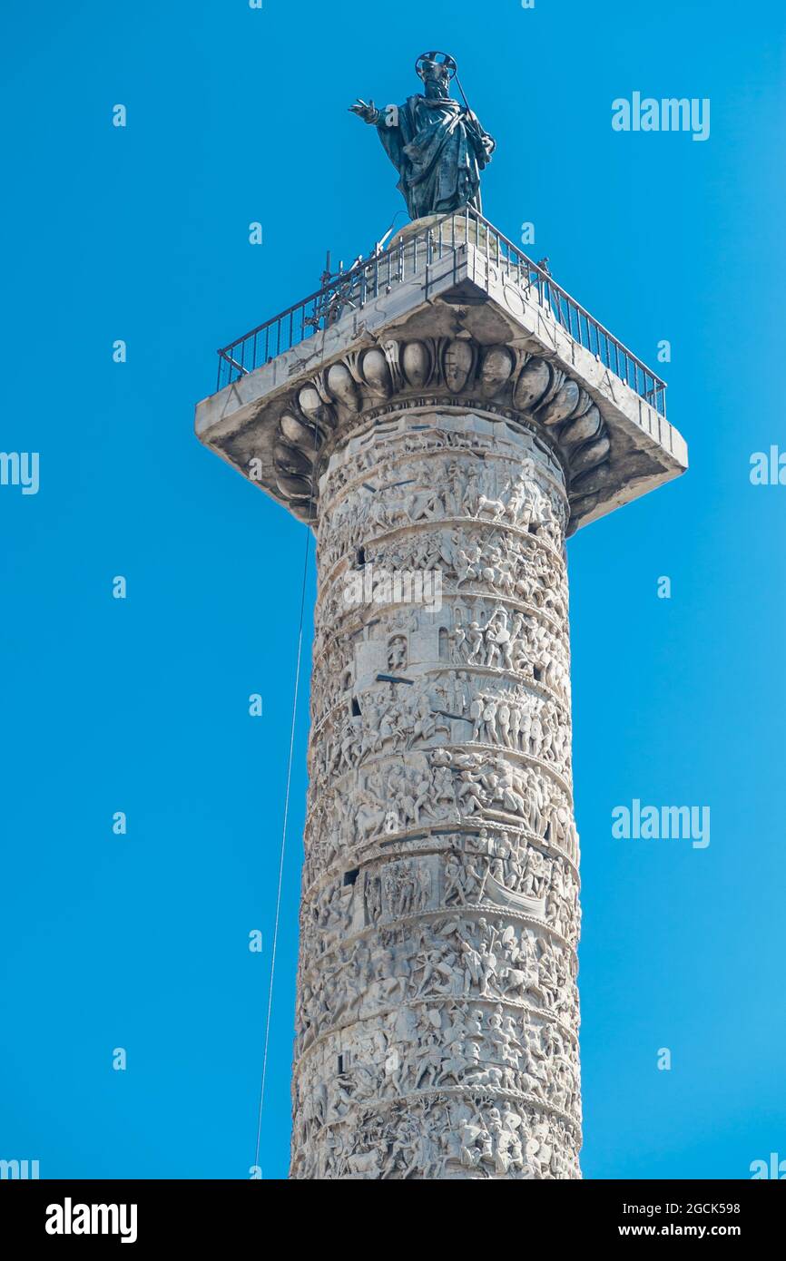 Mark aurelian pillar hi-res stock photography and images - Alamy